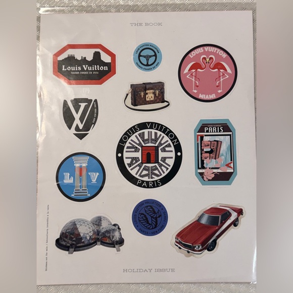 Louis Vuitton | Office | Louis Vuitton Multicolor Sticker Collection ...